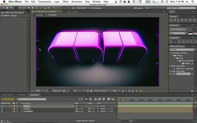 How to make a Simple Spin Logo Animation Part 2 on Vimeo