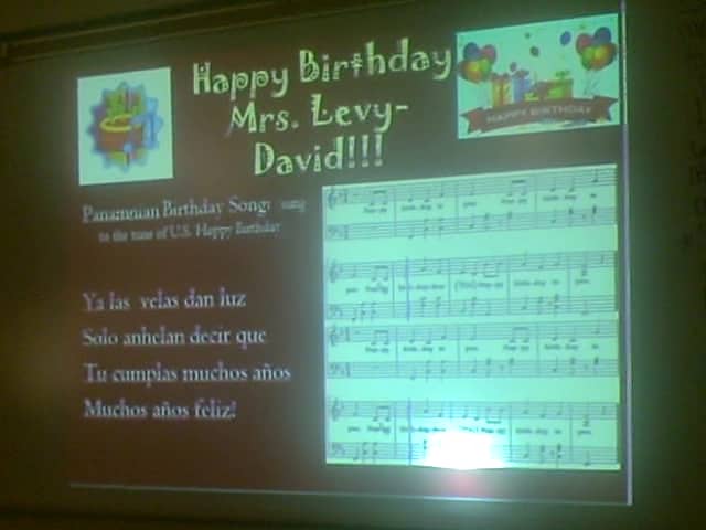 Happy Birthday in Panamanian on Vimeo