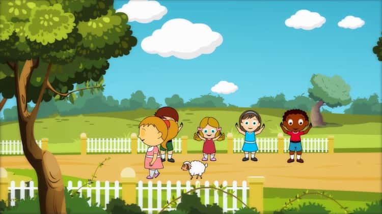 Mary Had A Little Lamb Nursery Rhyme