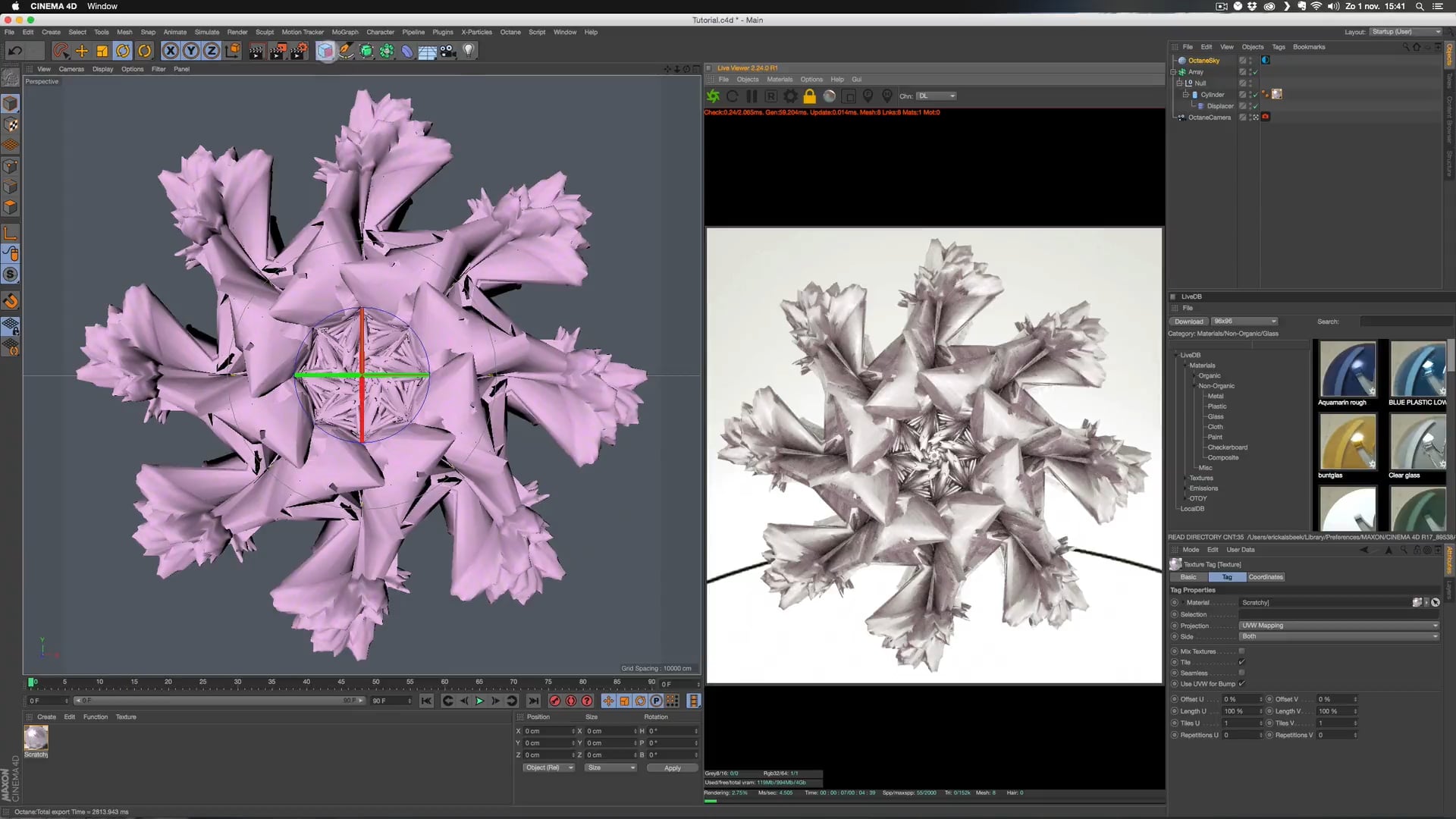 Cinema 4D Tutorial - Easily Create Awesome Radial Geometric Shapes on Vimeo