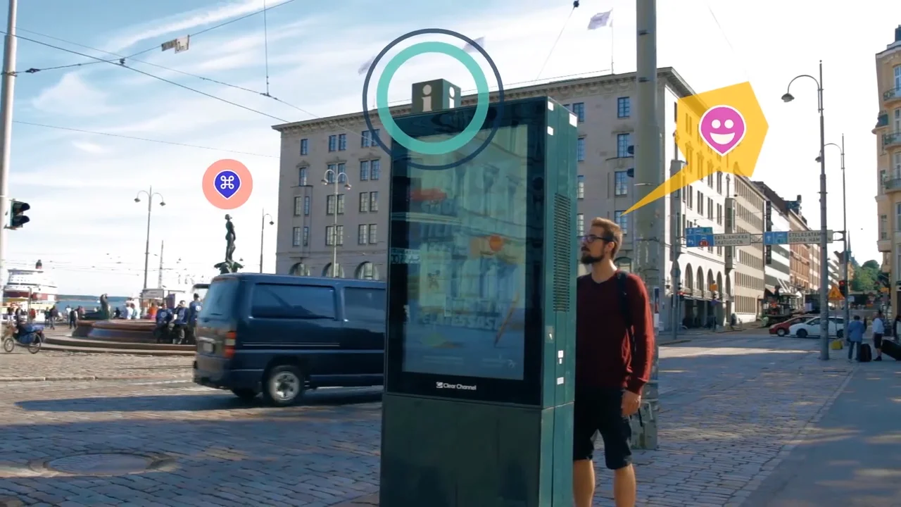 Wayfinding on interactive screens