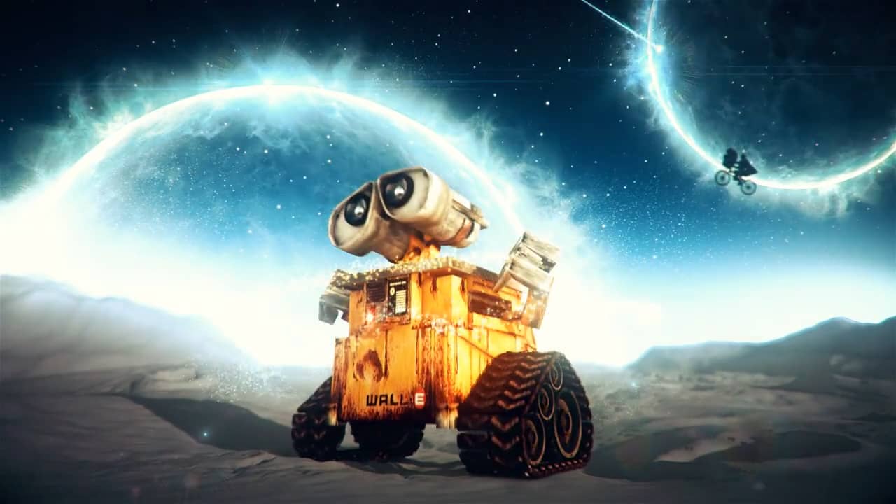 Dancing Wall-E on the Moon on Vimeo