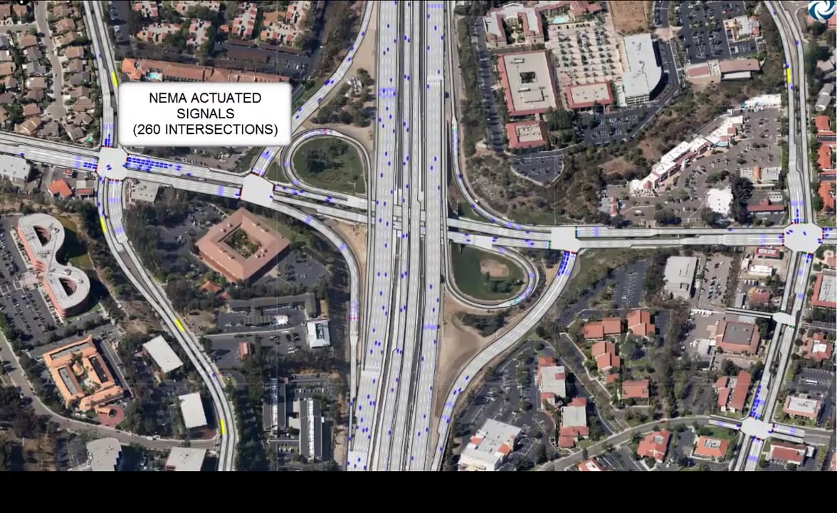 San Diego ICM Aimsun Online Microsimulation Model on Vimeo