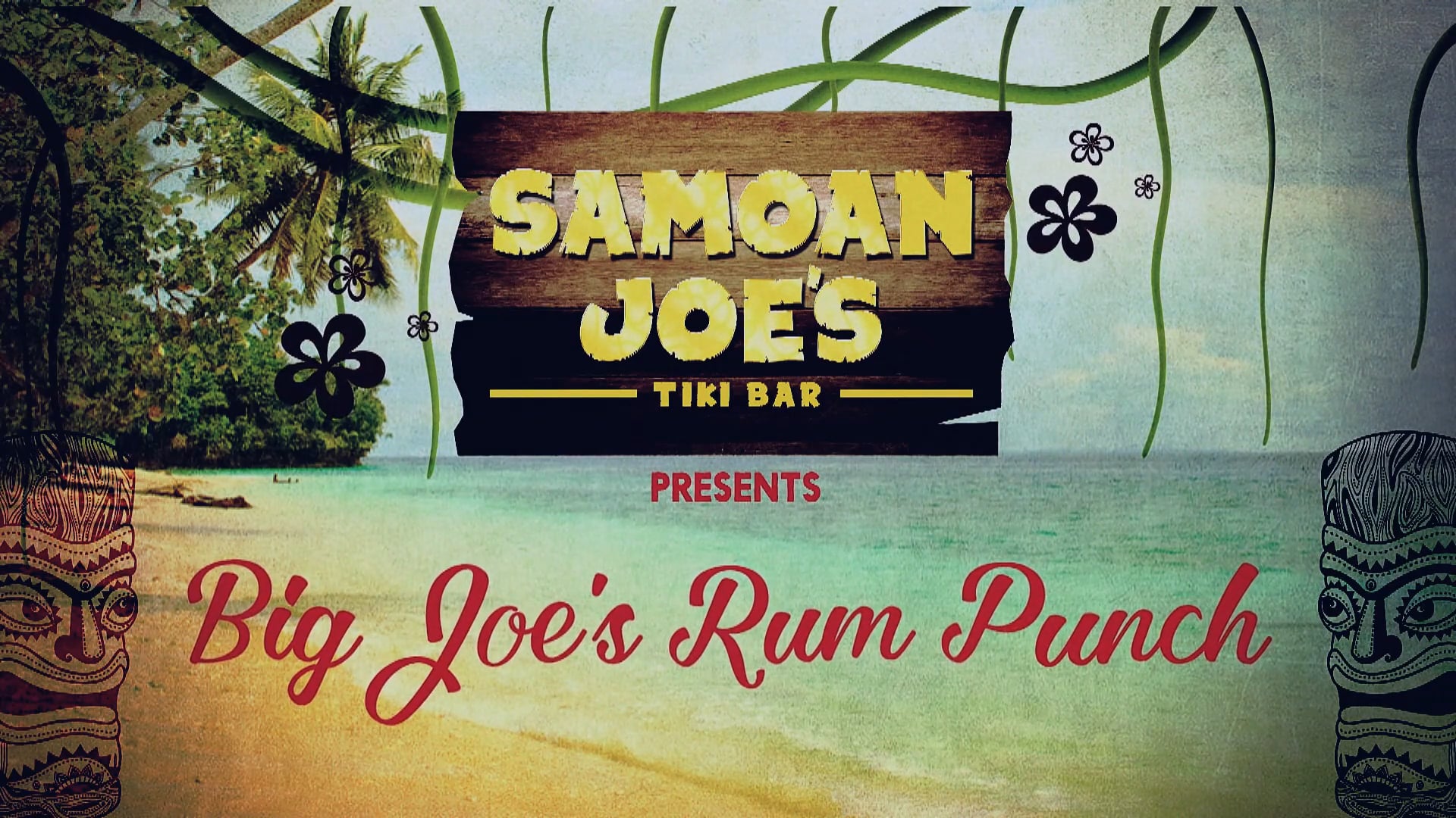 Samoan Joe's Tiki Bar Presents: How to make a Big Joe's Rum Punch on Vimeo