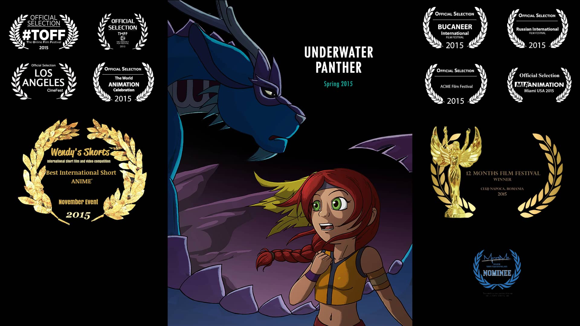 Underwater Panther animated short - En sub - on Vimeo