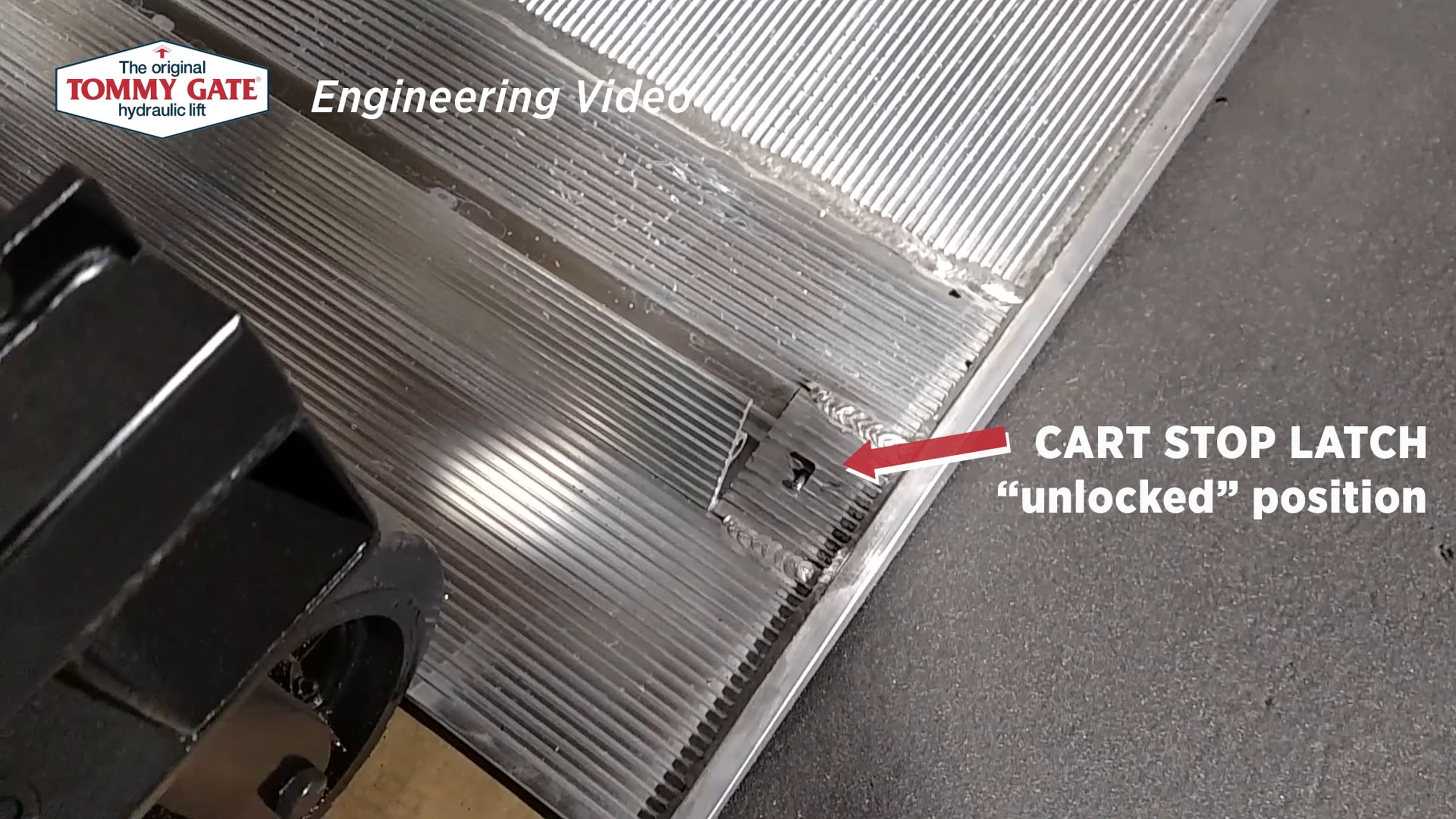Tommy Gate - Cart Stop Operation