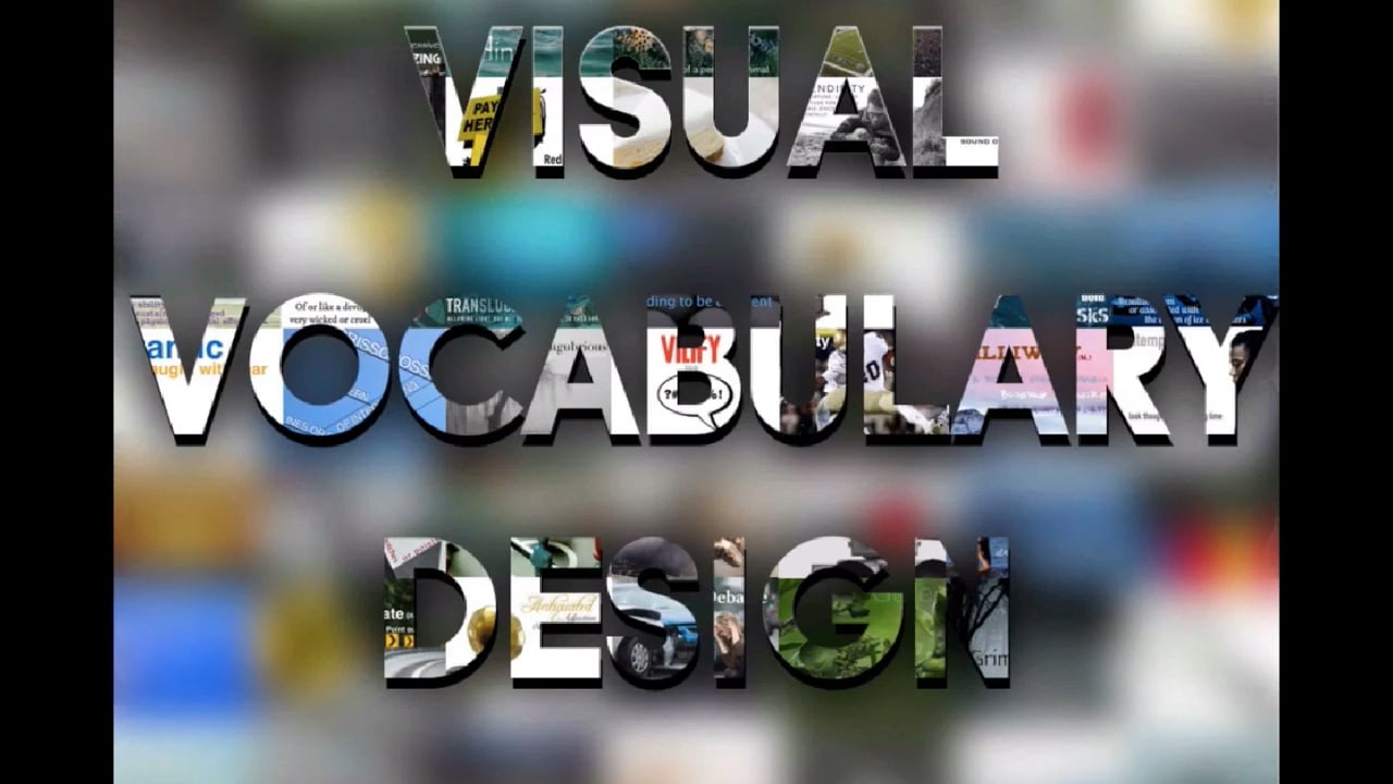 Visual Vocabulary Design Introduction on Vimeo
