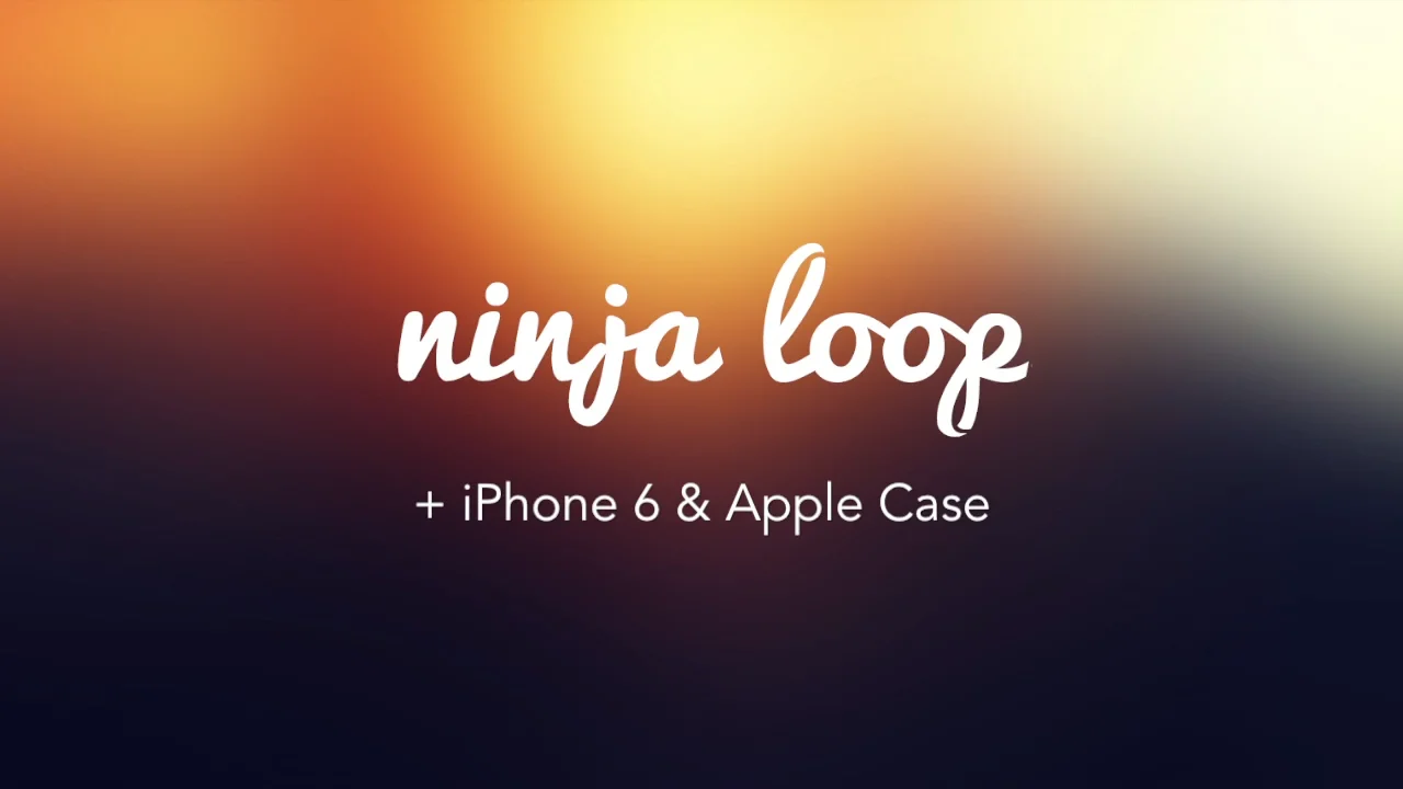 Ninja Loop Phone Strap + iPhone 6