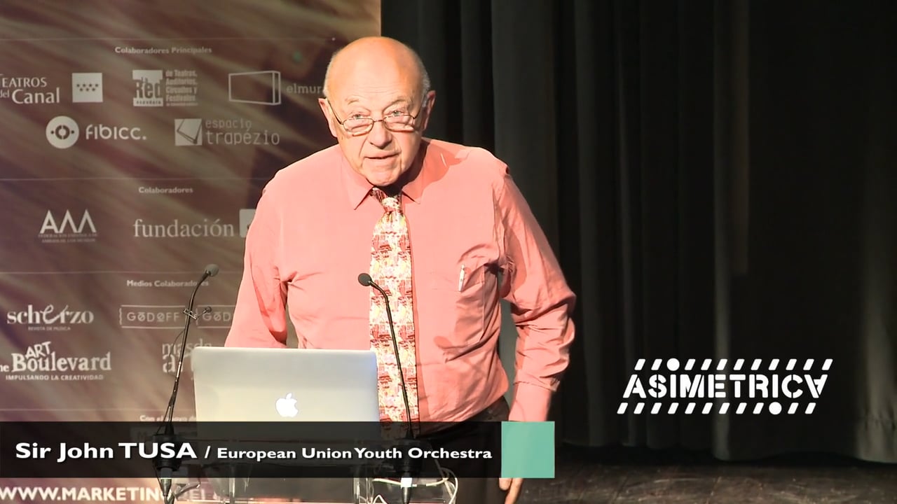 Sir John TUSA / #MarketingArtes15 / Asimétrica on Vimeo
