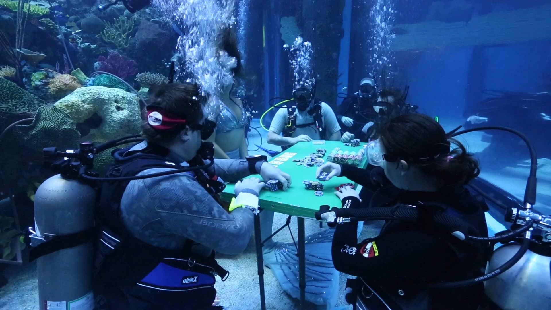 Dive Alliance and Silverton Casino Special Underwater Poker Tournament ...