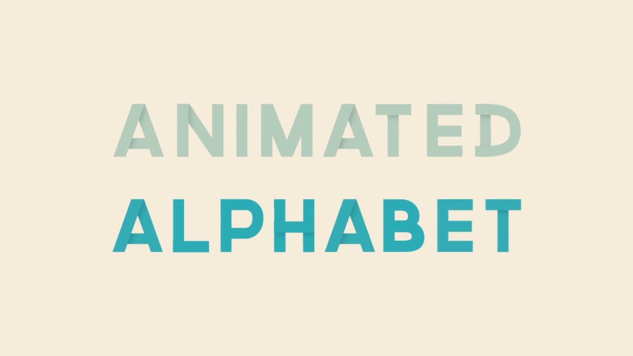 Animated Alphabet - Round 02 | Videos & Movies on Vimeo