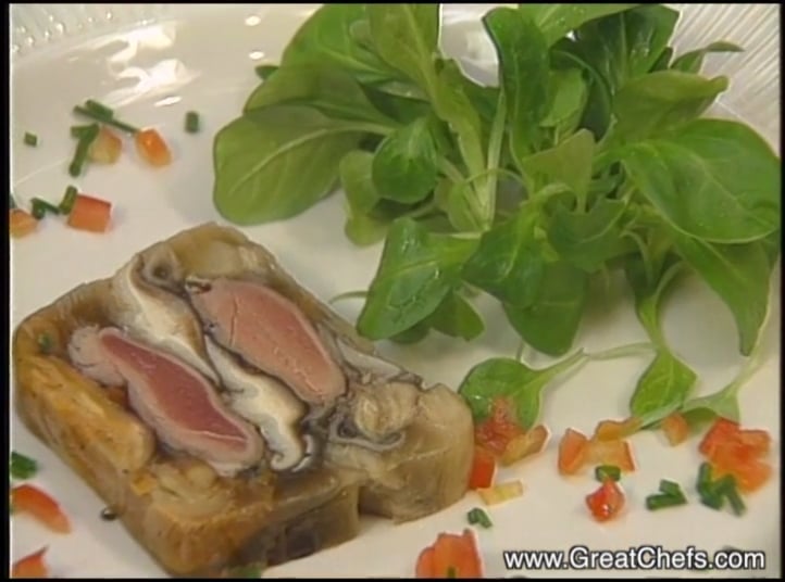 Terrine of Squab Breast and Wild Mushrooms by Klaus Helmin on Vimeo