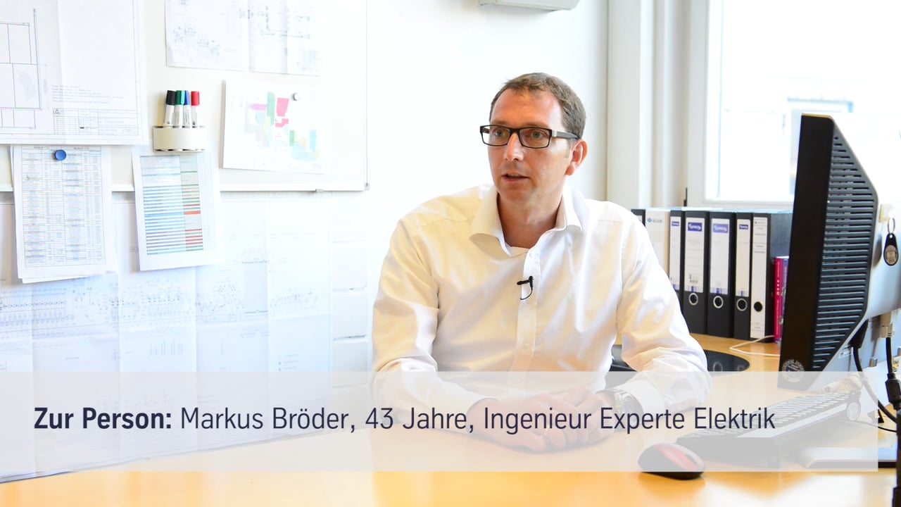 Mitarbeiterportrait: Markus Bröder - Ingenieur Experte Elektrotechnik ...