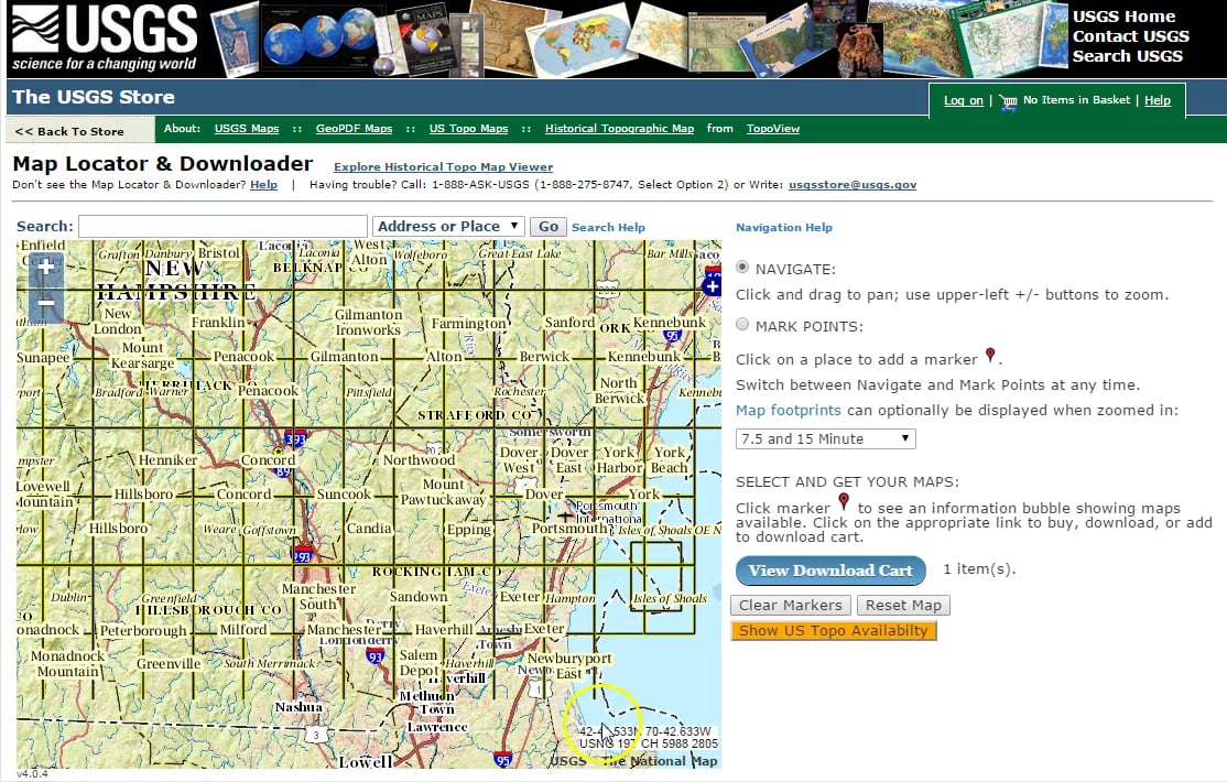 USGS Map Locator and Downloader on Vimeo
