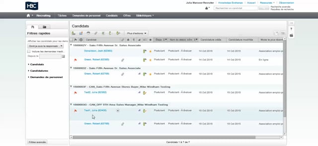 Taleo ATS Demos - French on Vimeo