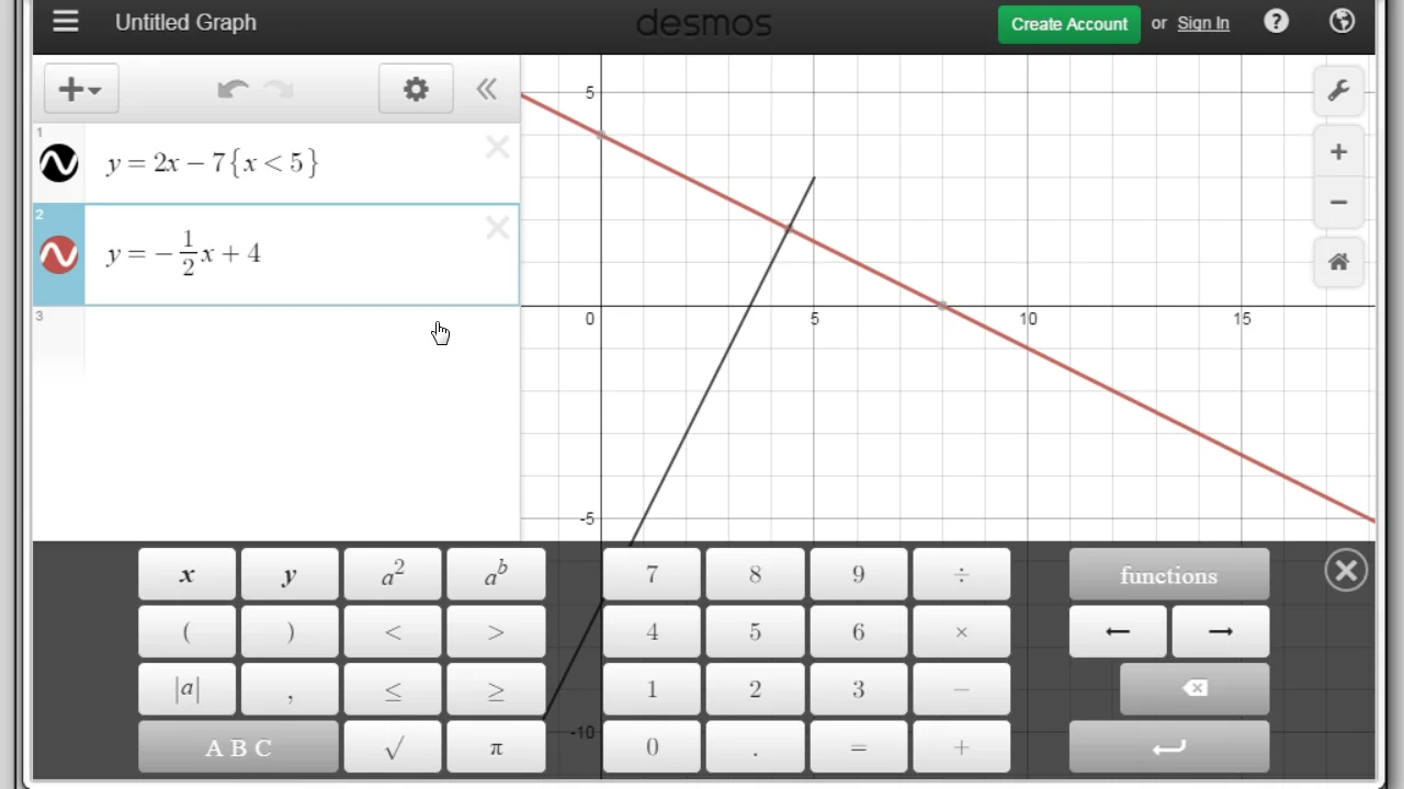 Graphing Piece-wise Function with Desmos on Vimeo