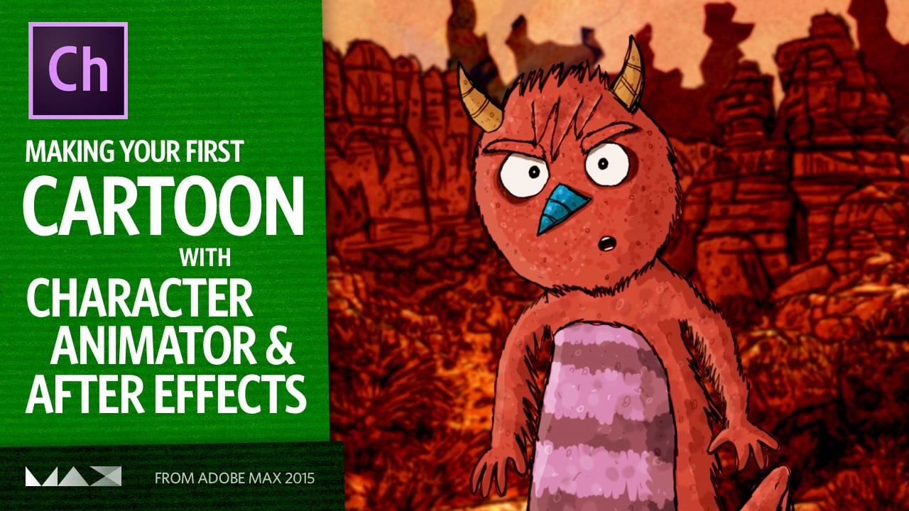 Making Your First Cartoon (Adobe Character Animator and After Effects ...