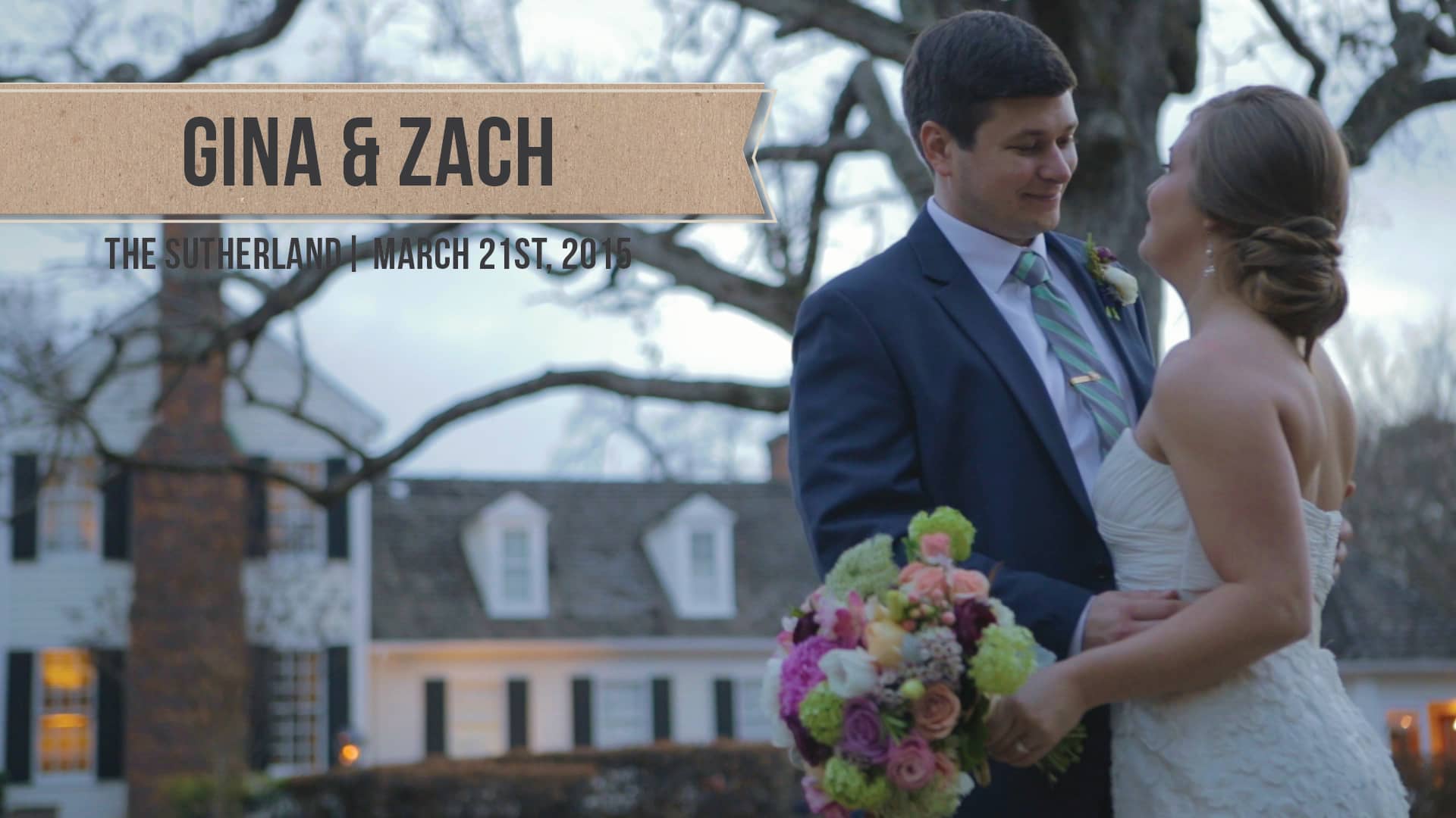 Gina + Zach, The Sutherland on Vimeo