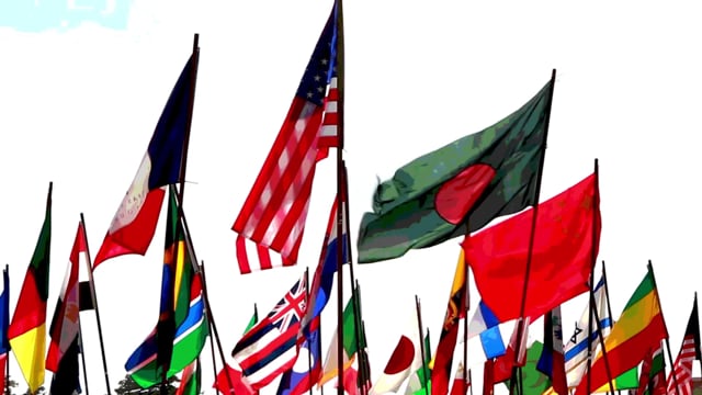 Flags Waving World - Free video on Pixabay