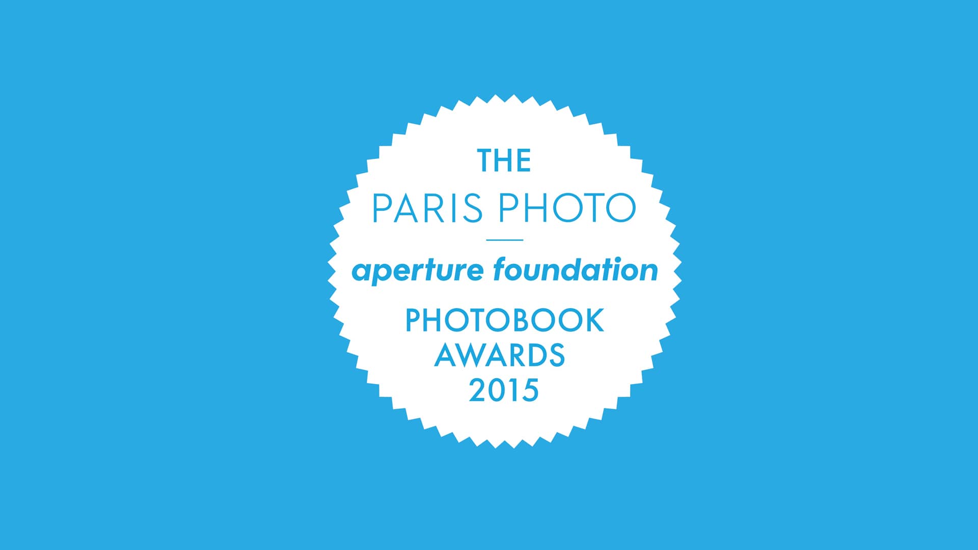 Paris Photo-Aperture Foundation PhotoBook Awards Shortlist 2015 on Vimeo