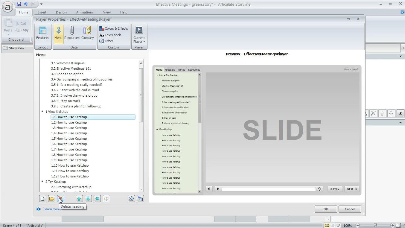 How to hide slide titles or scene titles from your #Articulate # ...