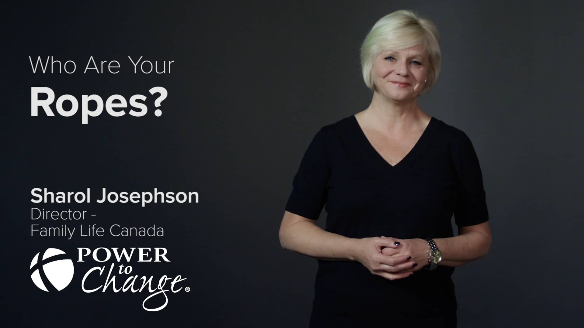 Sharol Josephson - Who Are Your Ropes? on Vimeo