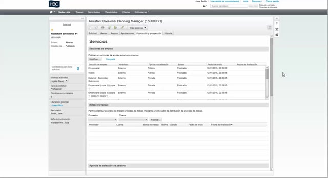 Taleo ATS Demos - Spanish on Vimeo