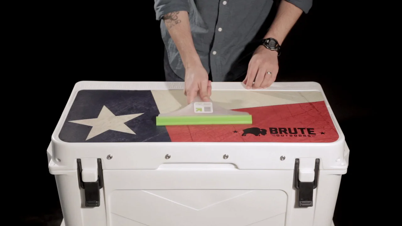 Brute Box Lid Graphic Install on Vimeo