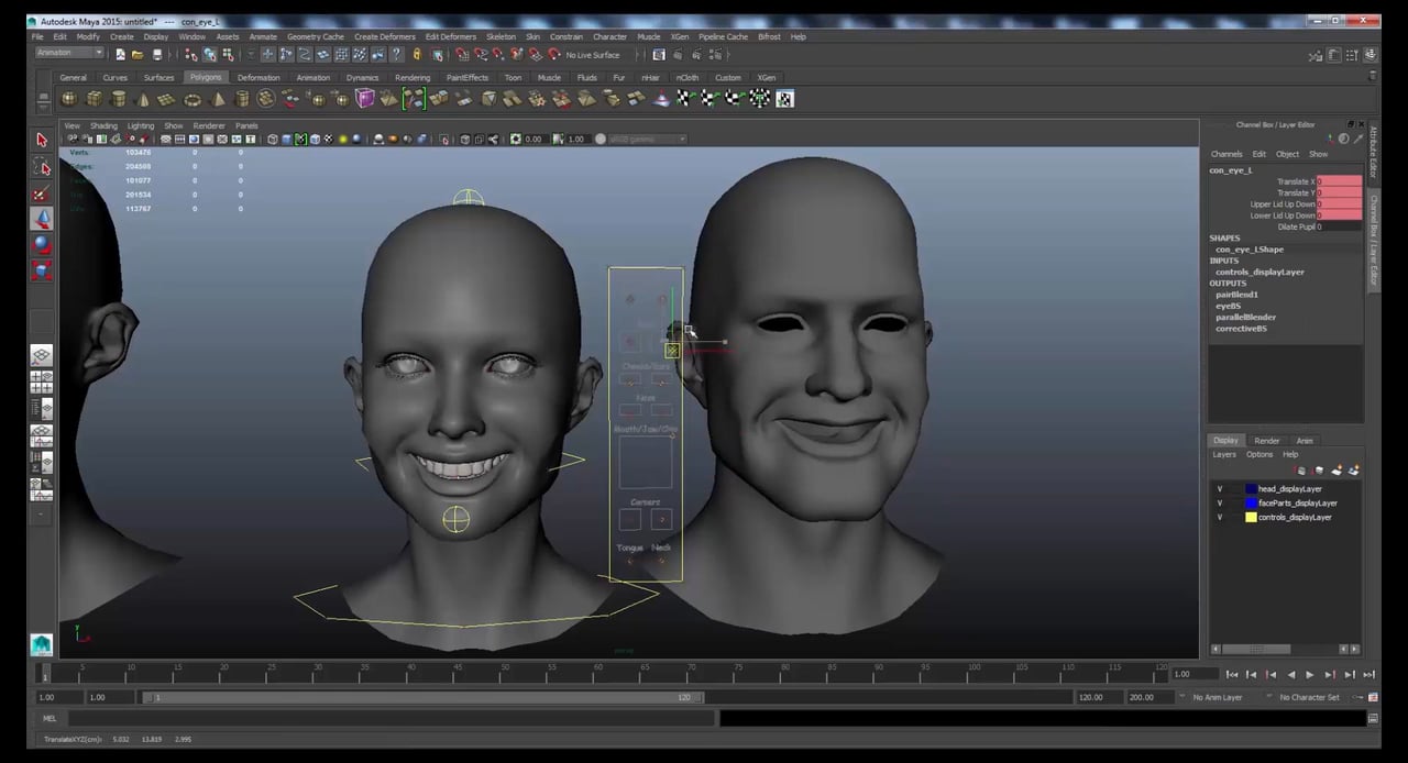 maya tutorial : transfer blendshape by uv on Vimeo
