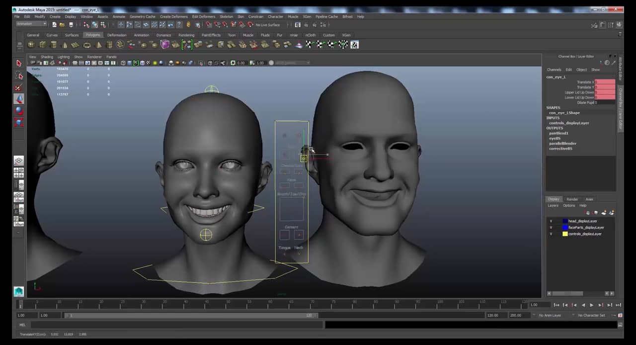 maya tutorial : transfer blendshape by uv on Vimeo