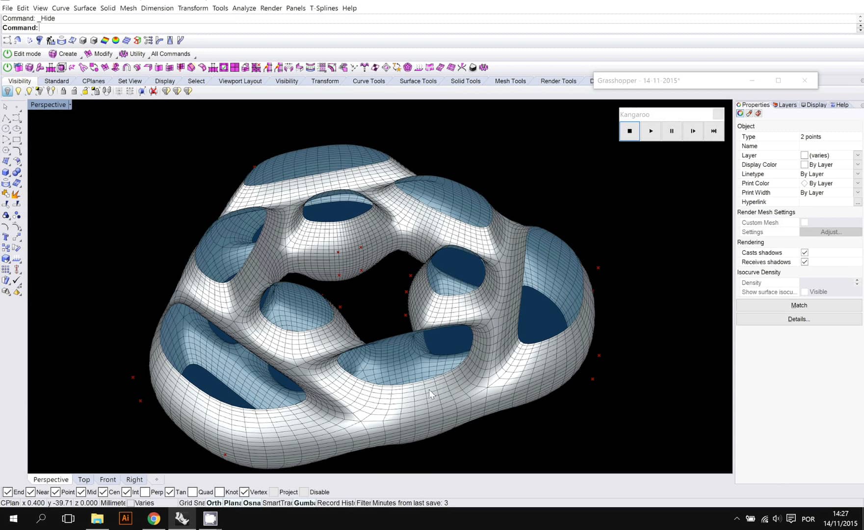 Modelling with Kangaroo Physics 2.0 on Vimeo