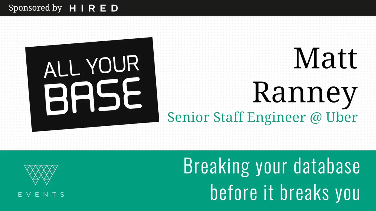 Matt Ranney at All Your Base 2015 on Vimeo