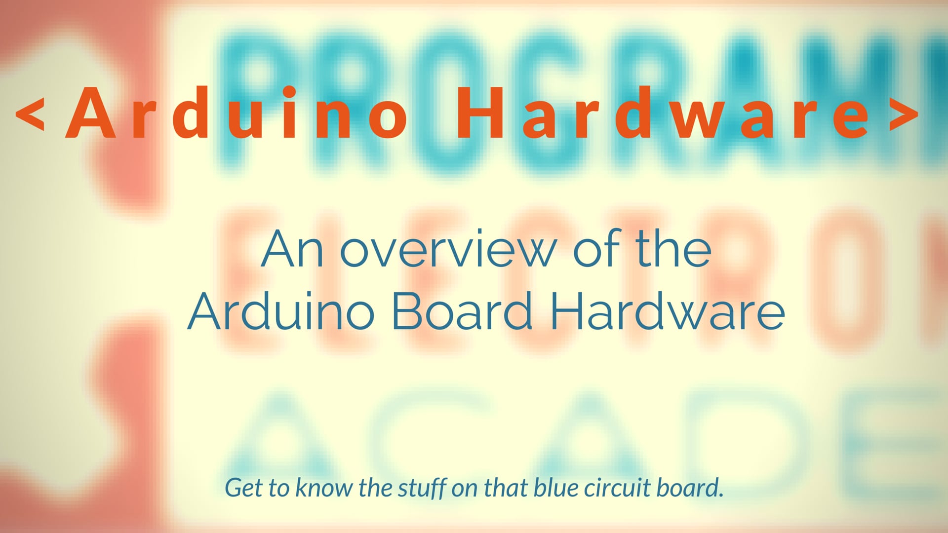 I Am An Arduino Beginner Programming Electronics Academy 