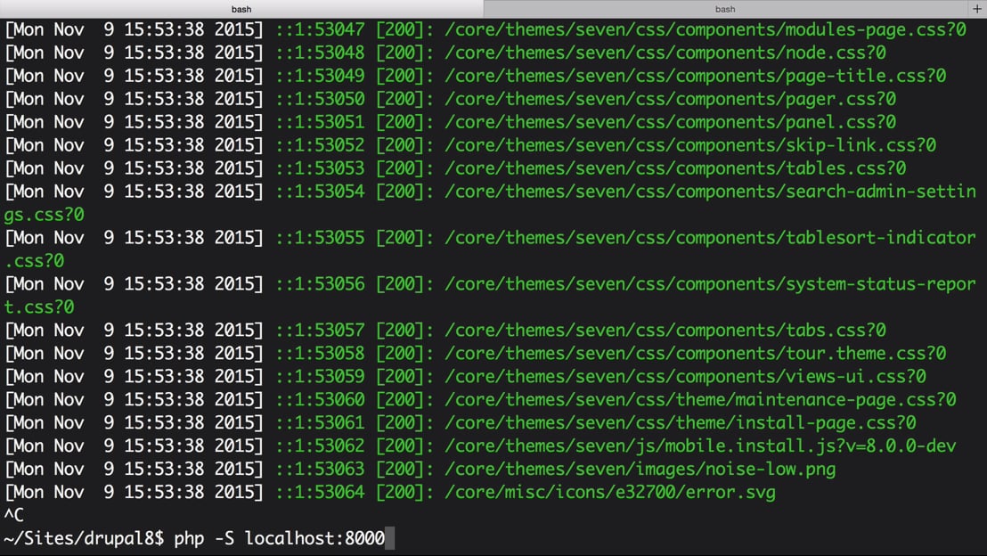 Installation Composer And Git Drupal 8 Under The Hood Symfonycasts