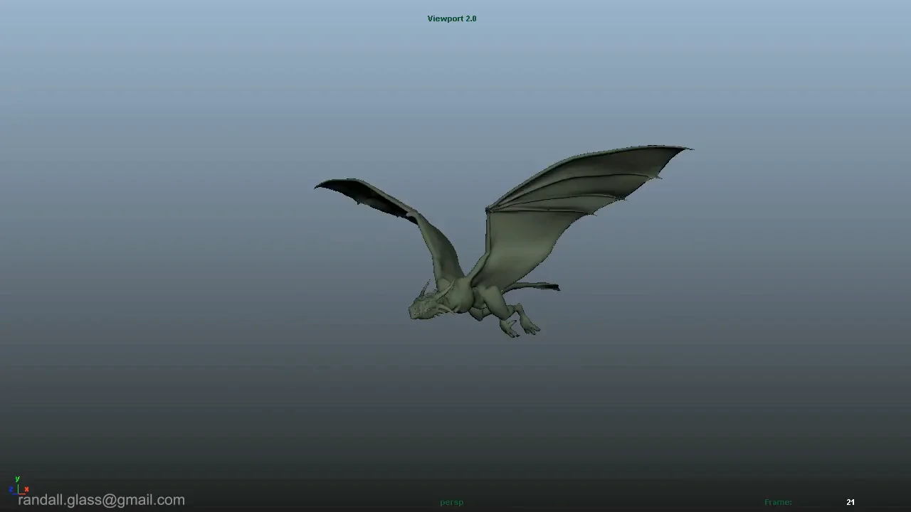 dragon_flying_animation clip