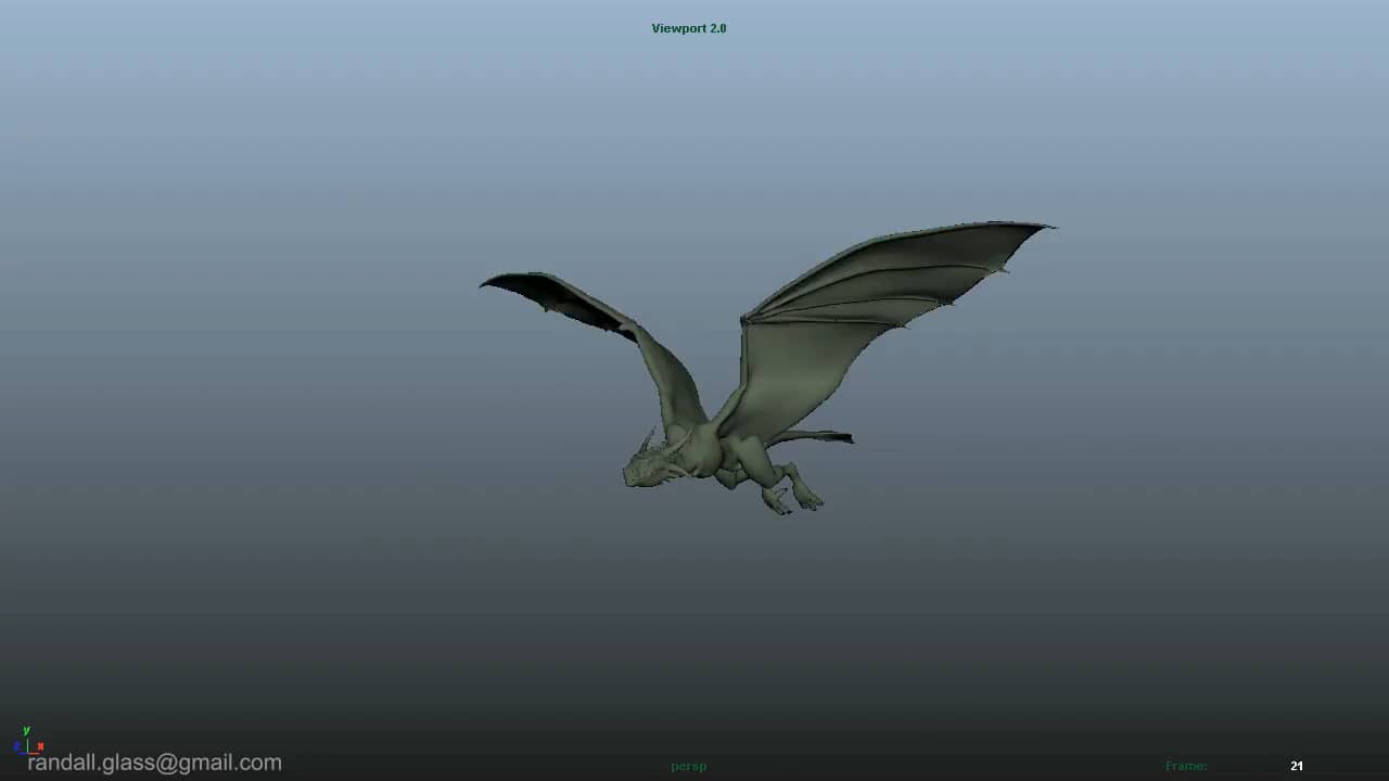dragon_flying_animation clip on Vimeo