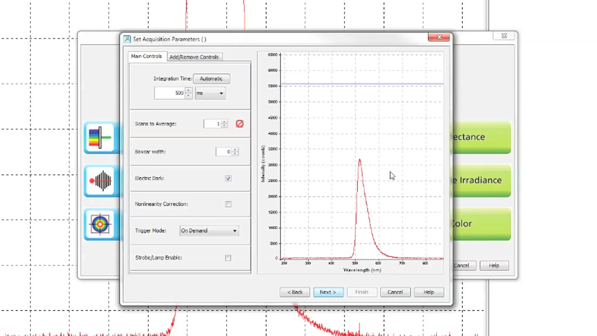 Fluorescence Spectroscopy in OceanView Software on Vimeo