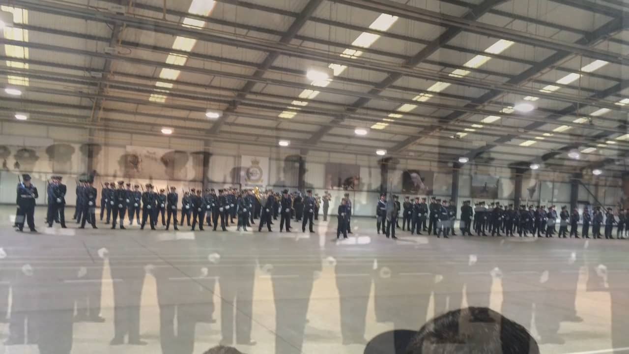 Raf Halton passing out parade. on Vimeo