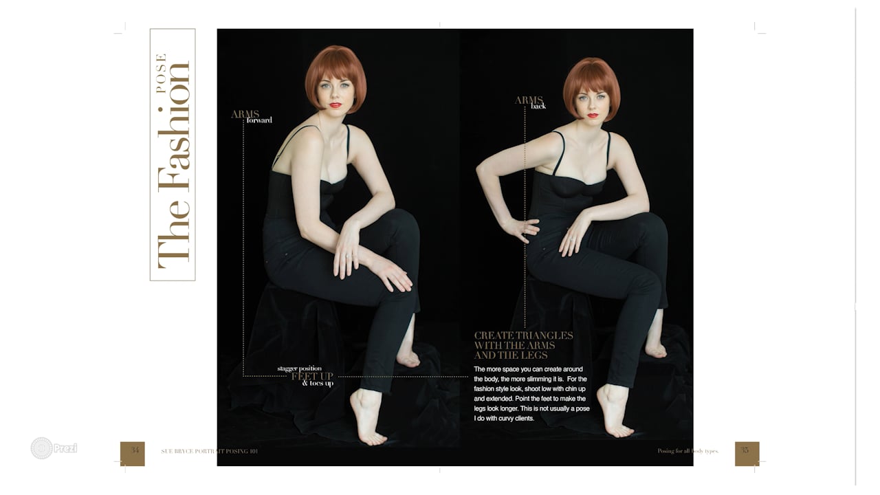 Fashion Pose - The Posing Breakdown Course - The Portrait System
