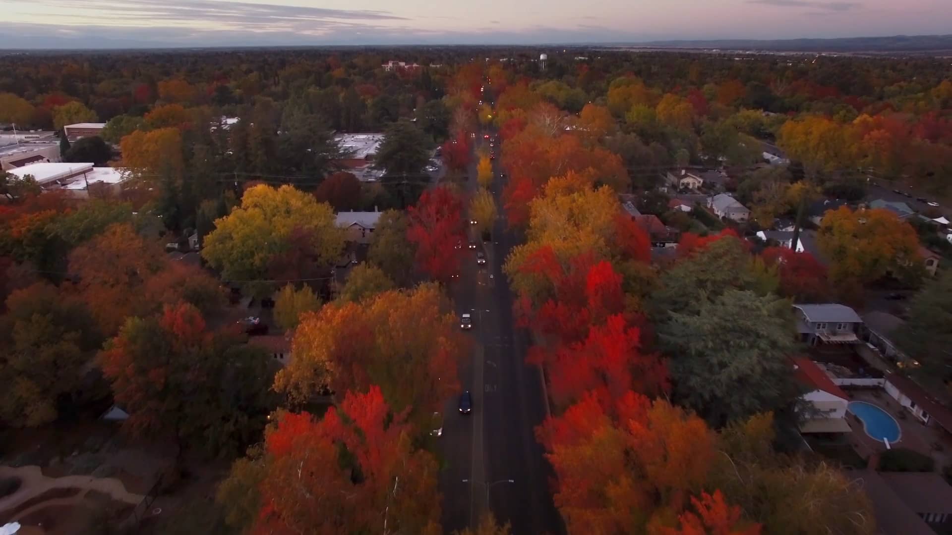 Fall Colors - Downtown Chico, California on Vimeo