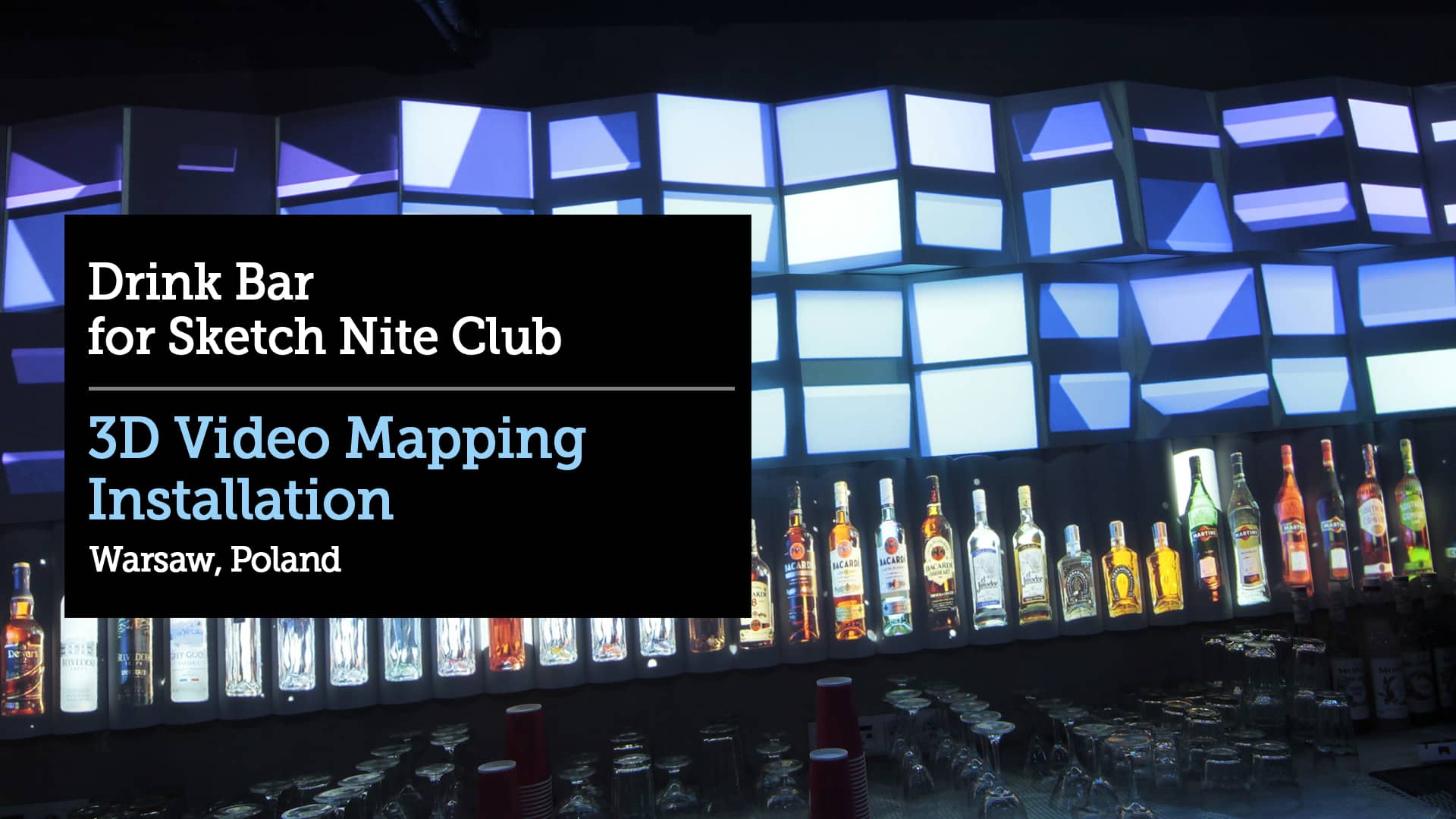 Virtual Drink Bar with Video Mapping / SIEDEMZERO™ on Vimeo