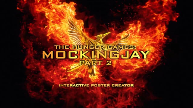 Hunger Games: Interactive Poster Creator - The FWA
