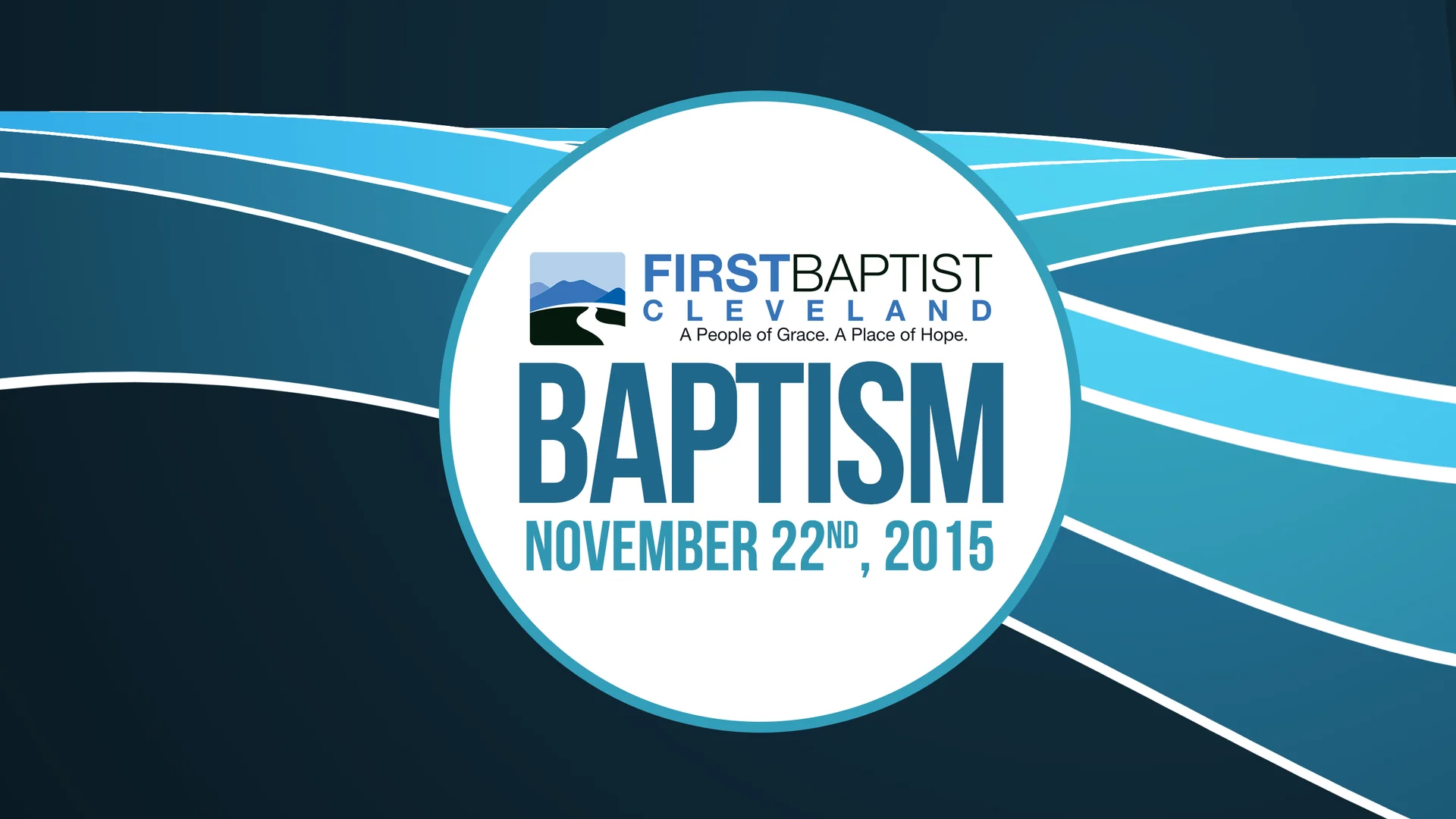 Celebration of Believer's Baptism – November 2015