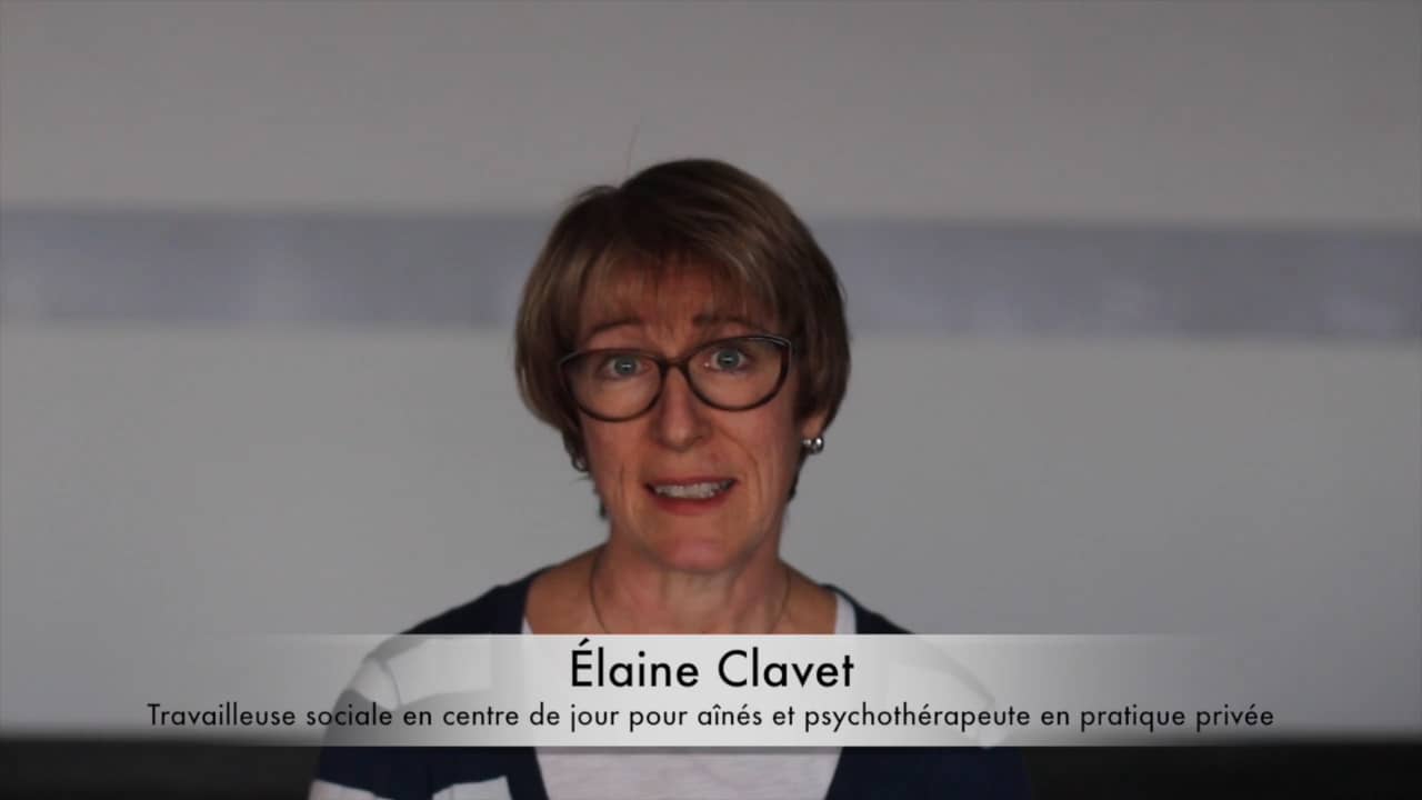 TÉMOIGNAGE #11 : Élaine Clavet on Vimeo