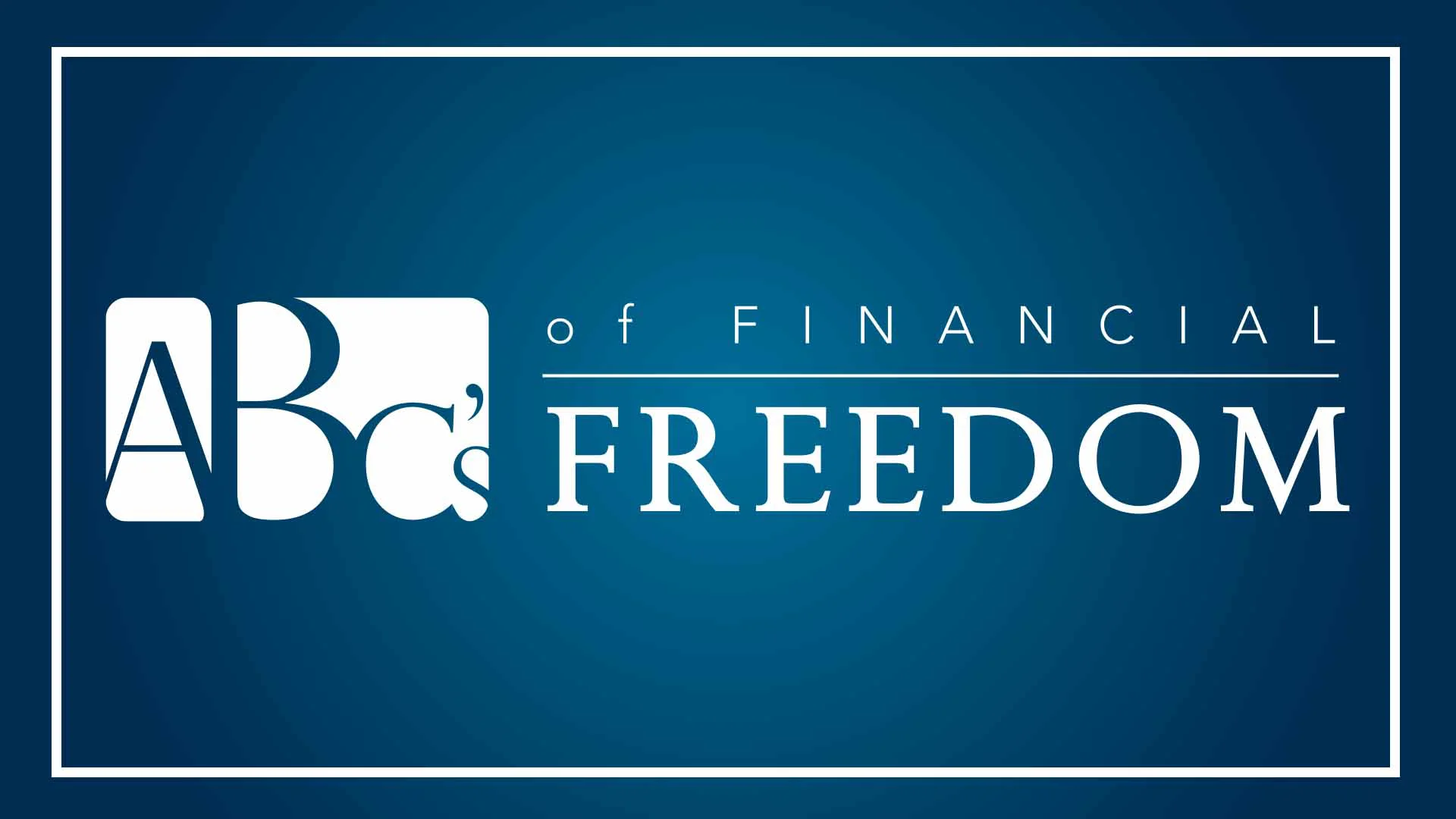ABC's of Financial Freedom Week 4 : DECISION TO BE GENEROUS on Vimeo