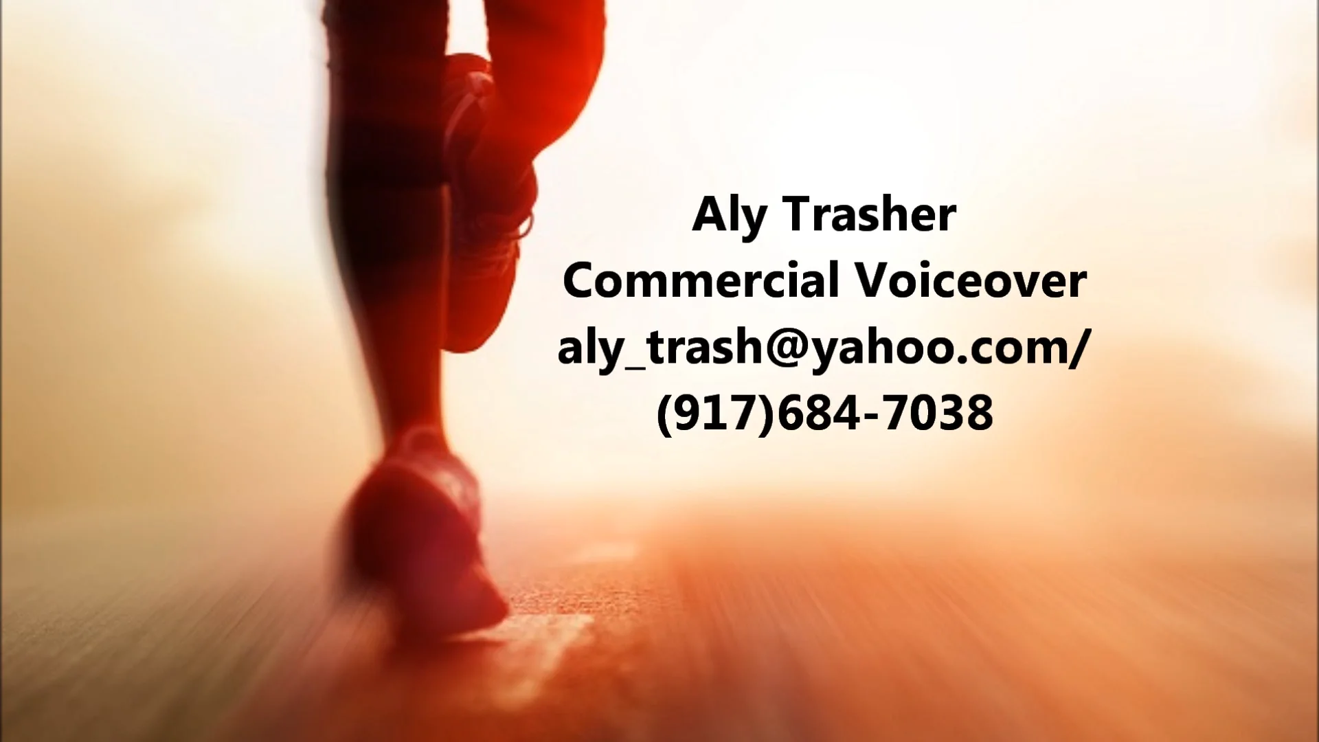 Aly Trasher's Voiceover Reel on Vimeo