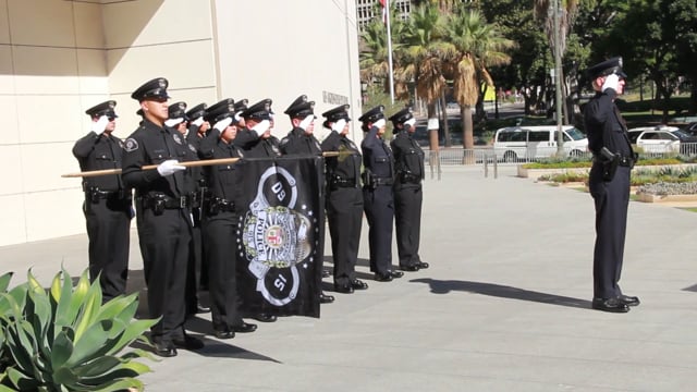 LAPD Recruit Officer Graduation Ceremonies on Vimeo