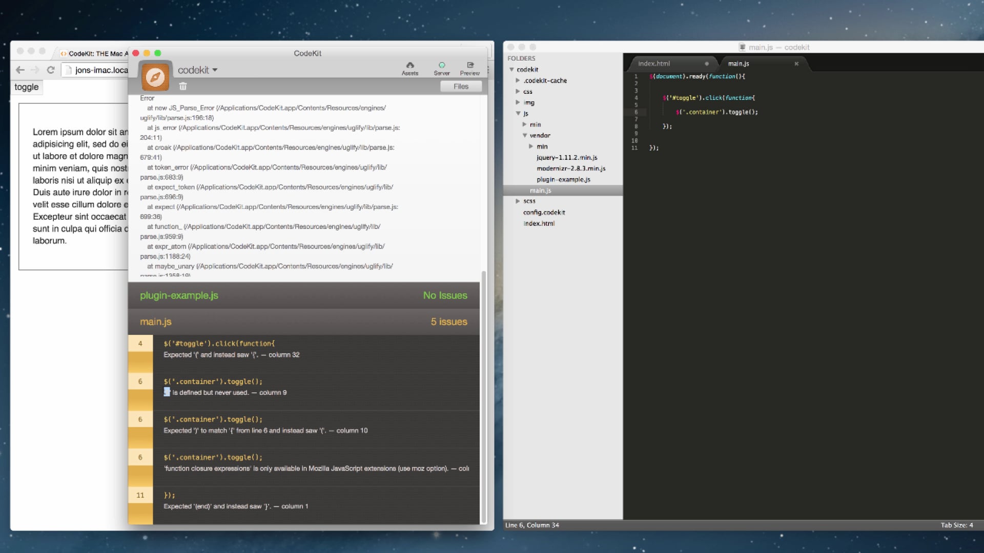 CodeKit Overview on Vimeo