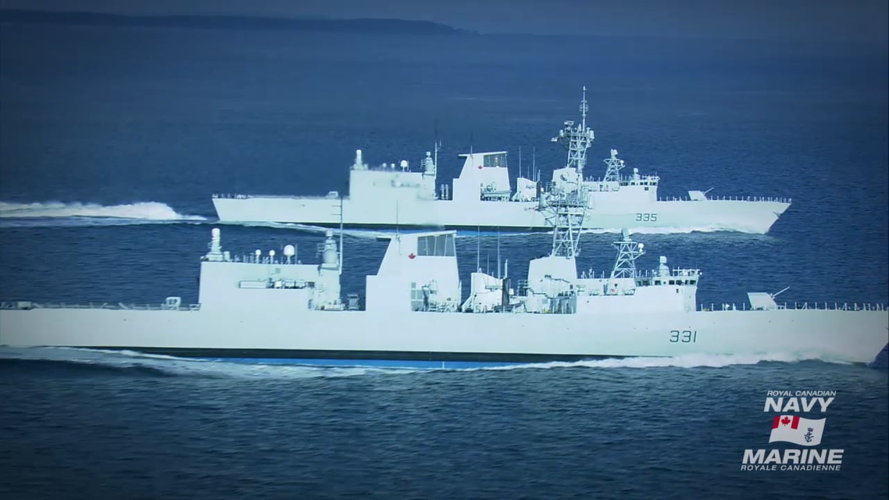RCN Halifax Class Frigates - Frégates de la classe Halifax de la MRC on ...