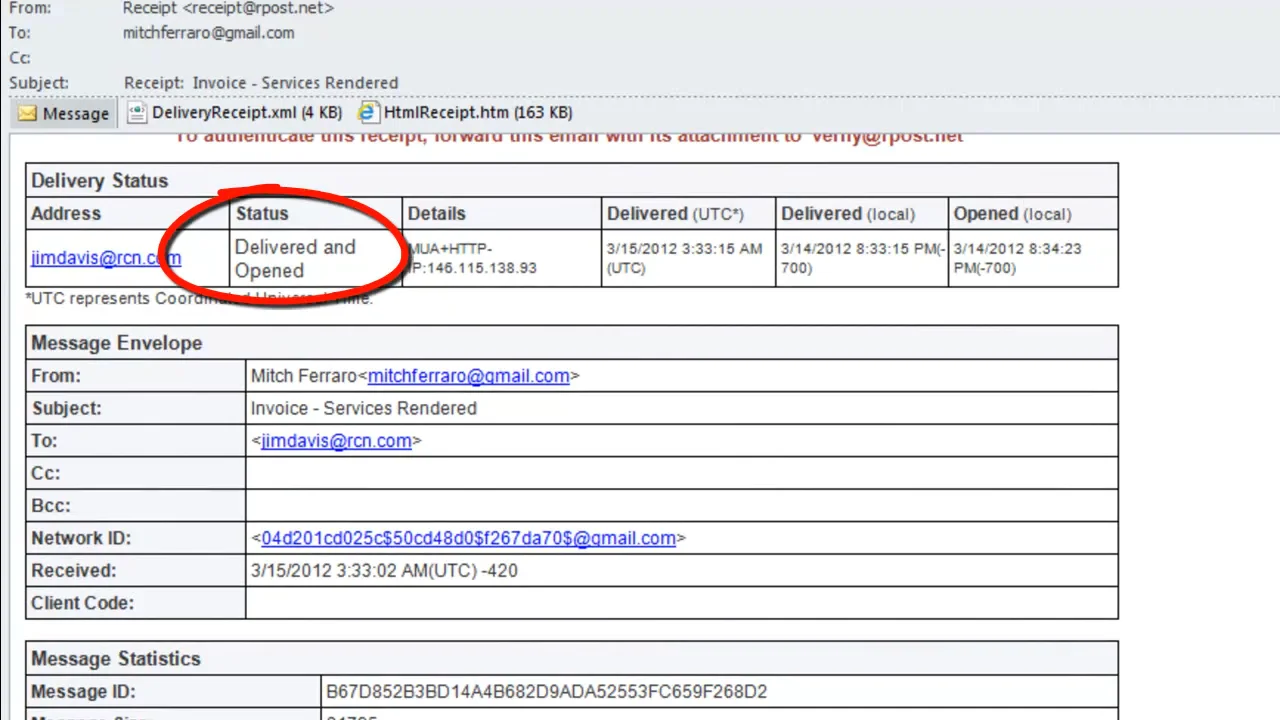 RPost Video - How to Prove Email Delivery - RPost Registered Receipt ...